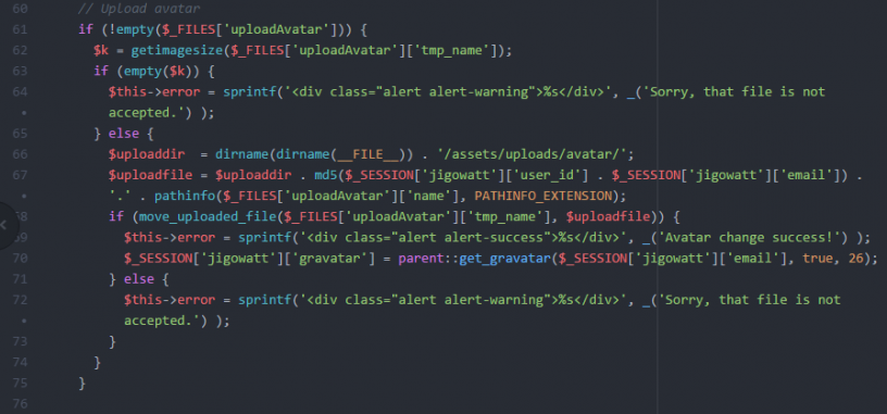Remote Code Execution in the Avatars - Dodd Security